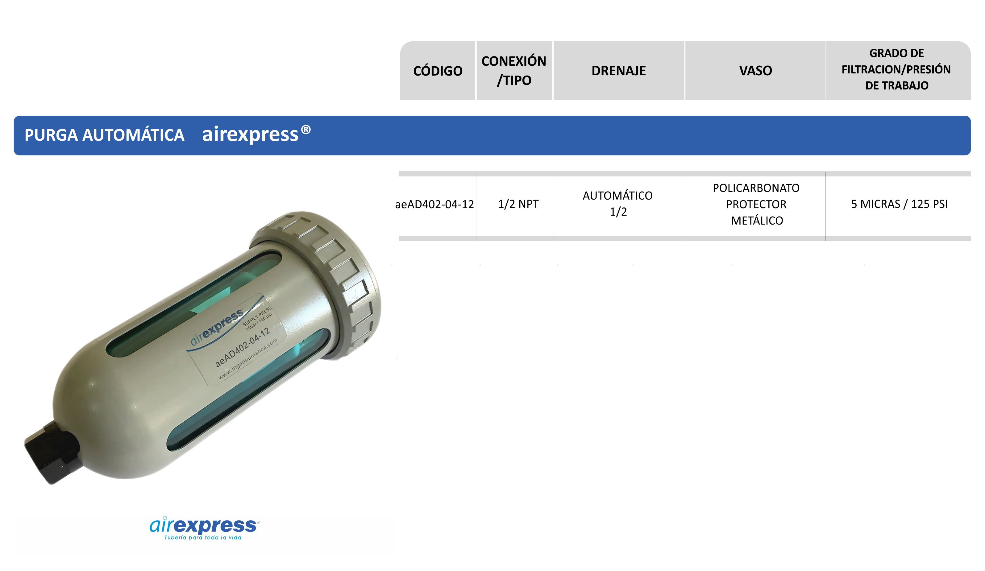 PURGA AUTOMÁTICA - Ingeneumatica